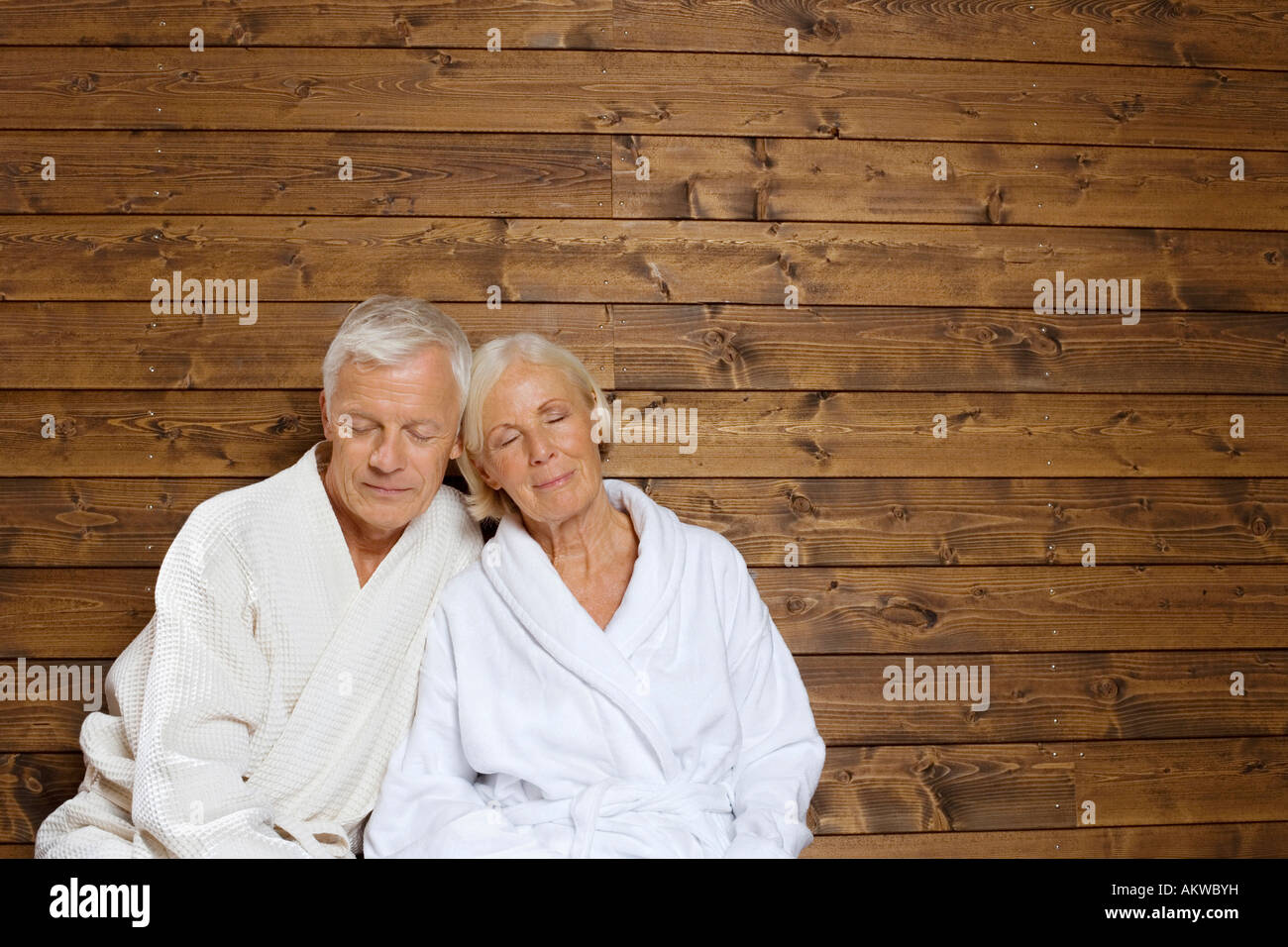 Men wearing bath robes hi-res stock photography and images - Alamy
