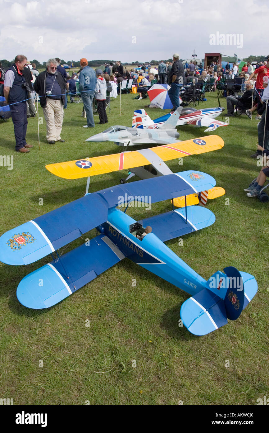 Radio controlled model aircraft on show at Rougham airshow August 2006 ...