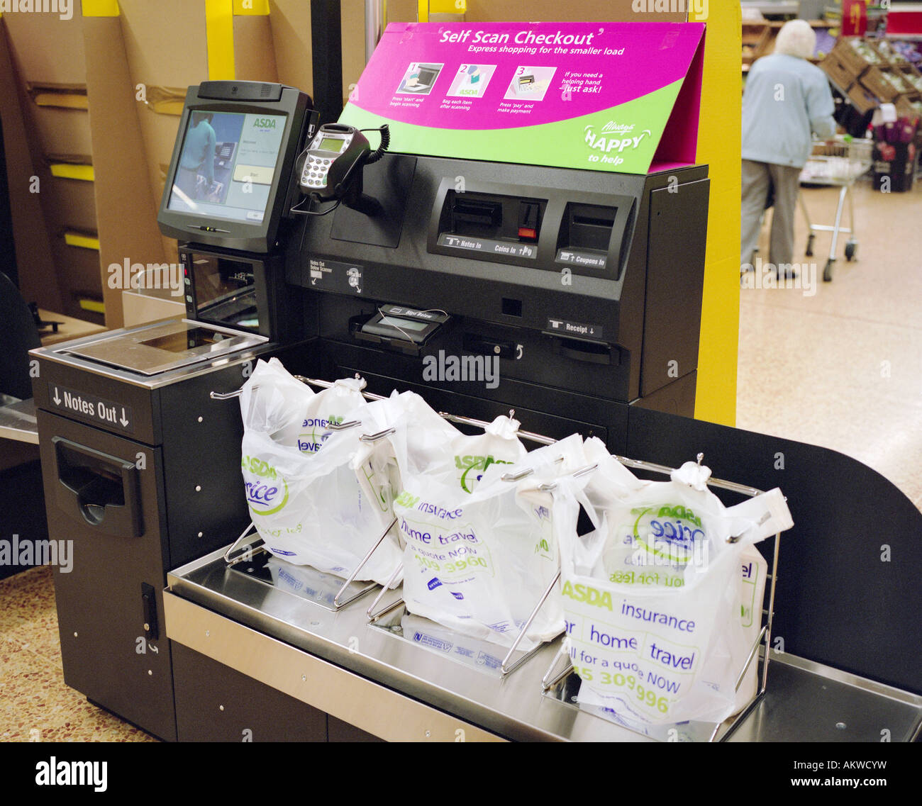 Self Checkout High Resolution Stock Photography and Images - Alamy