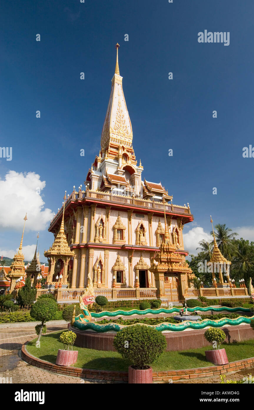 Thailand, Phuket, Wat Chalong temple Stock Photo - Alamy