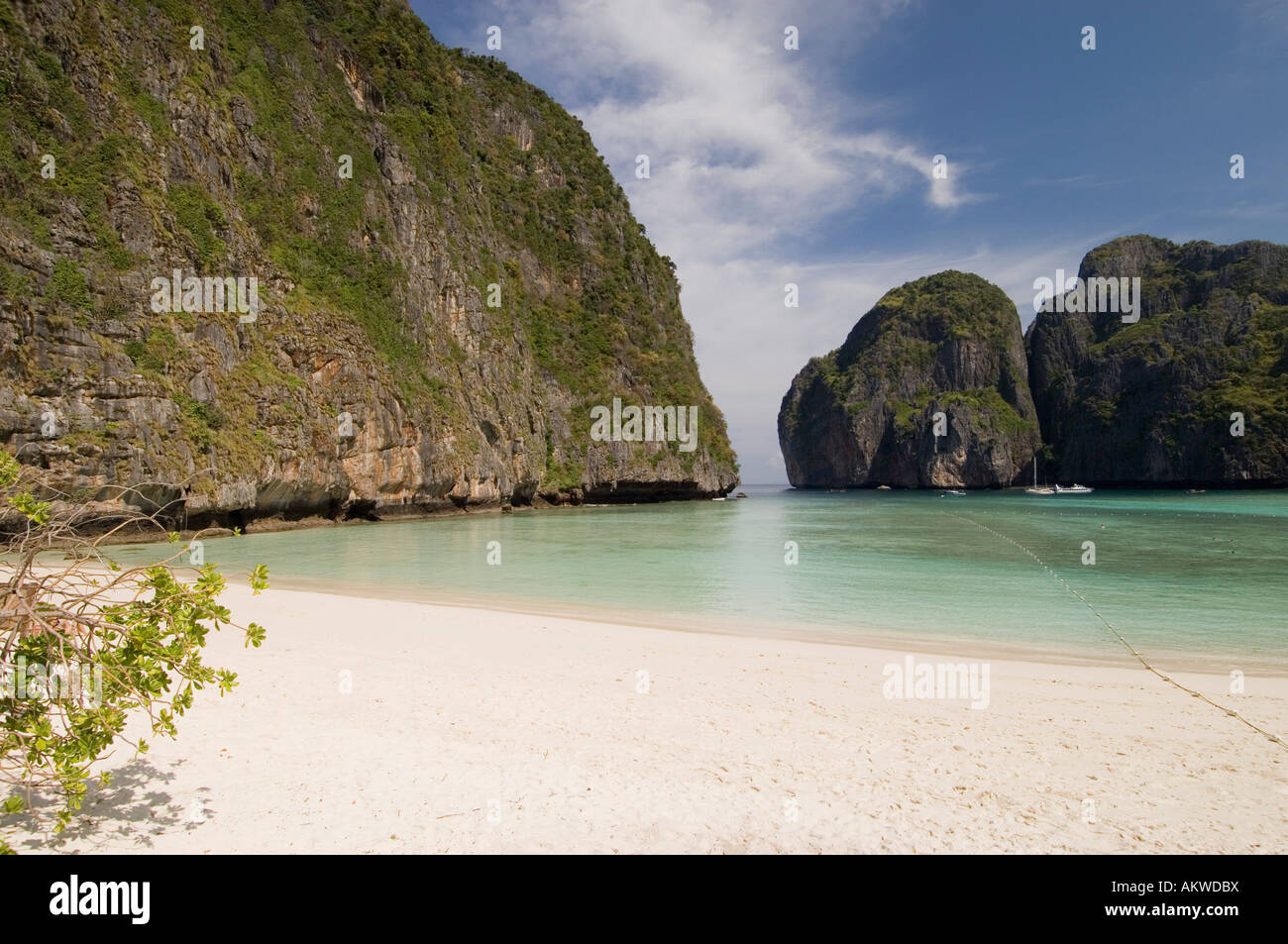 Thailand, Phi Phi Lay Island, Maya Bay Stock Photo - Alamy