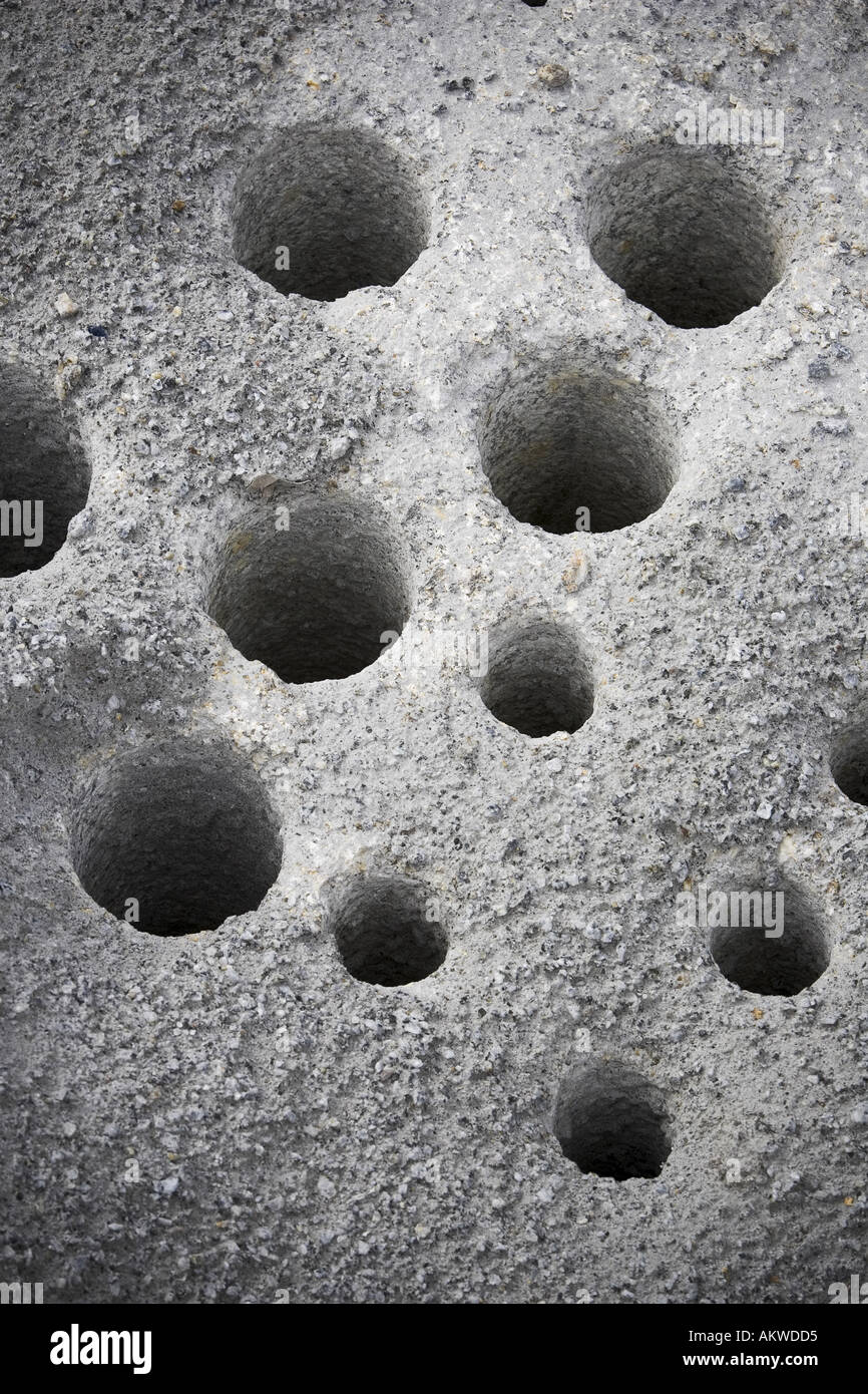Concrete form holes hi-res stock photography and images - Alamy