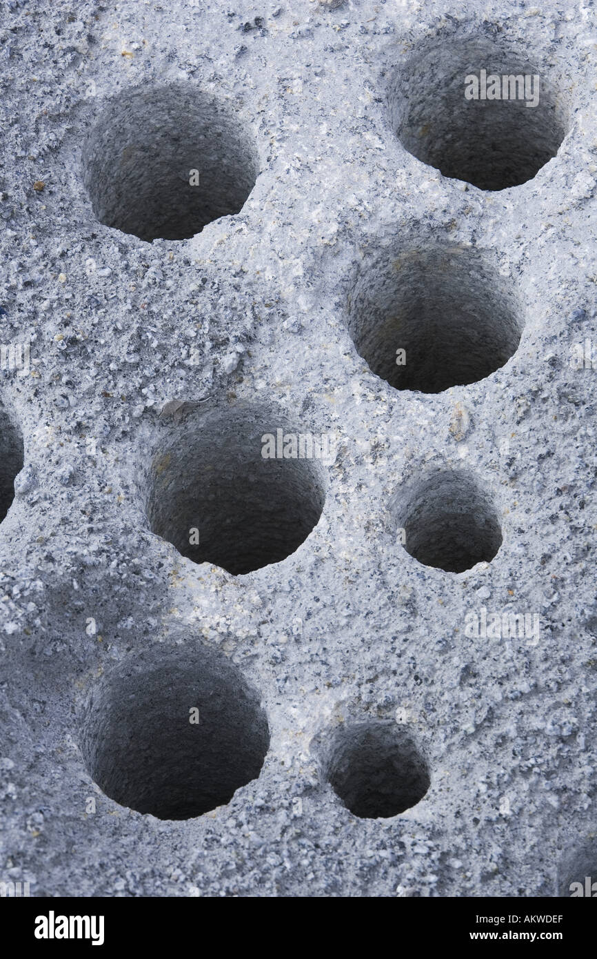 Concrete form holes hi-res stock photography and images - Alamy