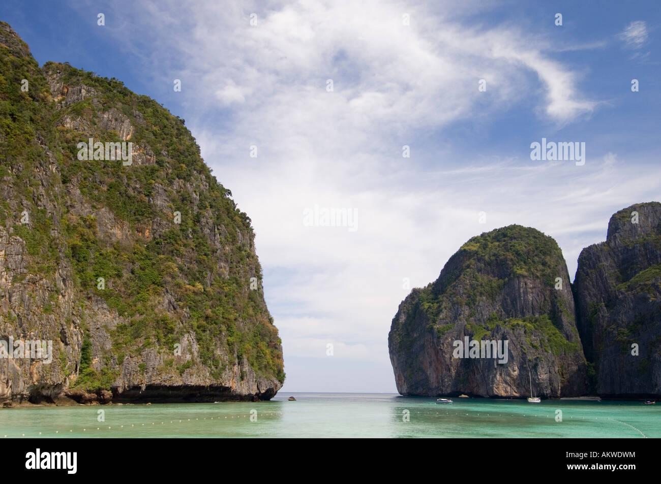 Thailand, Phi Phi Lay Island, Maya Bay Stock Photo - Alamy