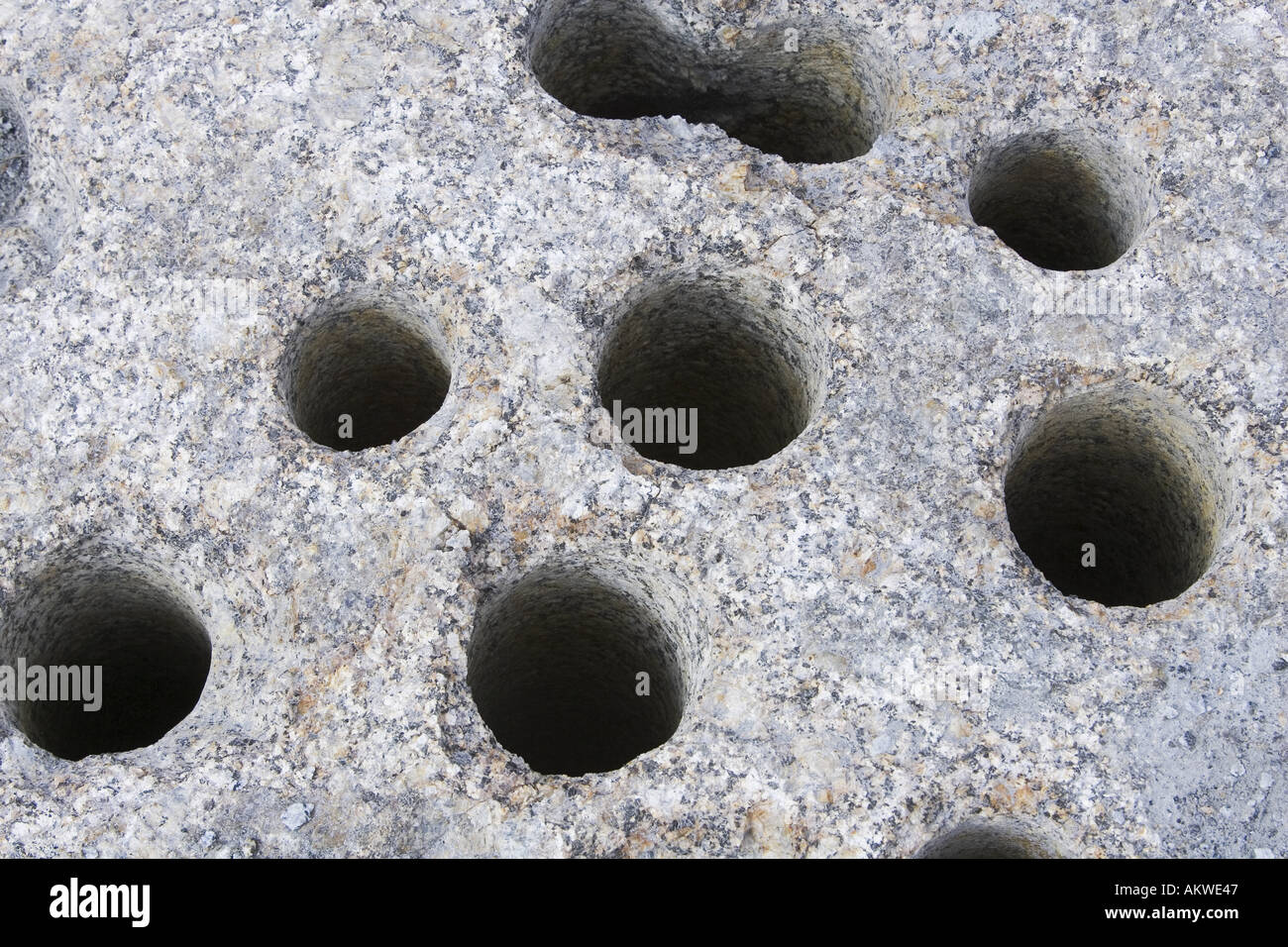 Concrete form holes hi-res stock photography and images - Alamy