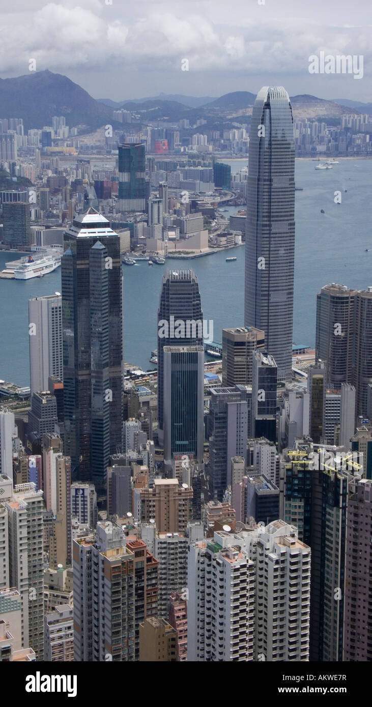 Hong Kong Skyline IFC Stock Photo - Alamy