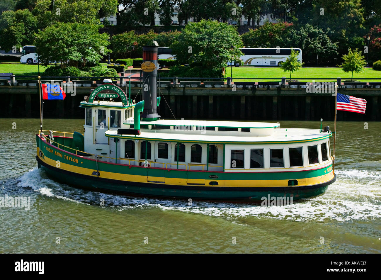 Savannah Ferry. boat, boats Stock Photo - Alamy