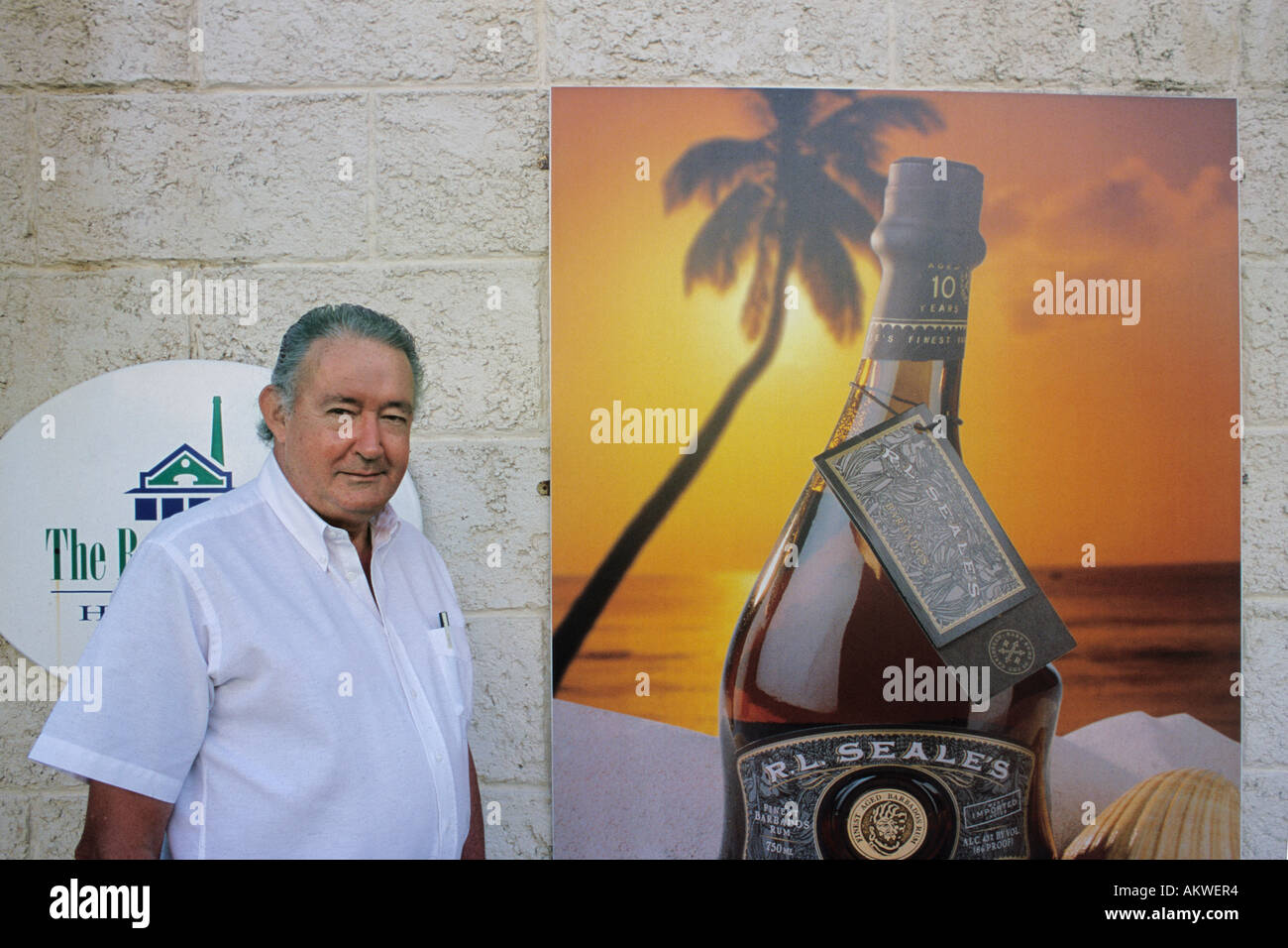 Barbados, St Philip, Foursquare Rum Distillery, Sir David Seale Stock ...