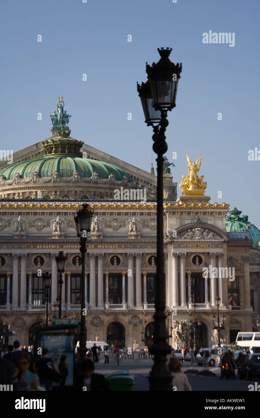 Opera Garnier Paris France Stock Photo - Alamy