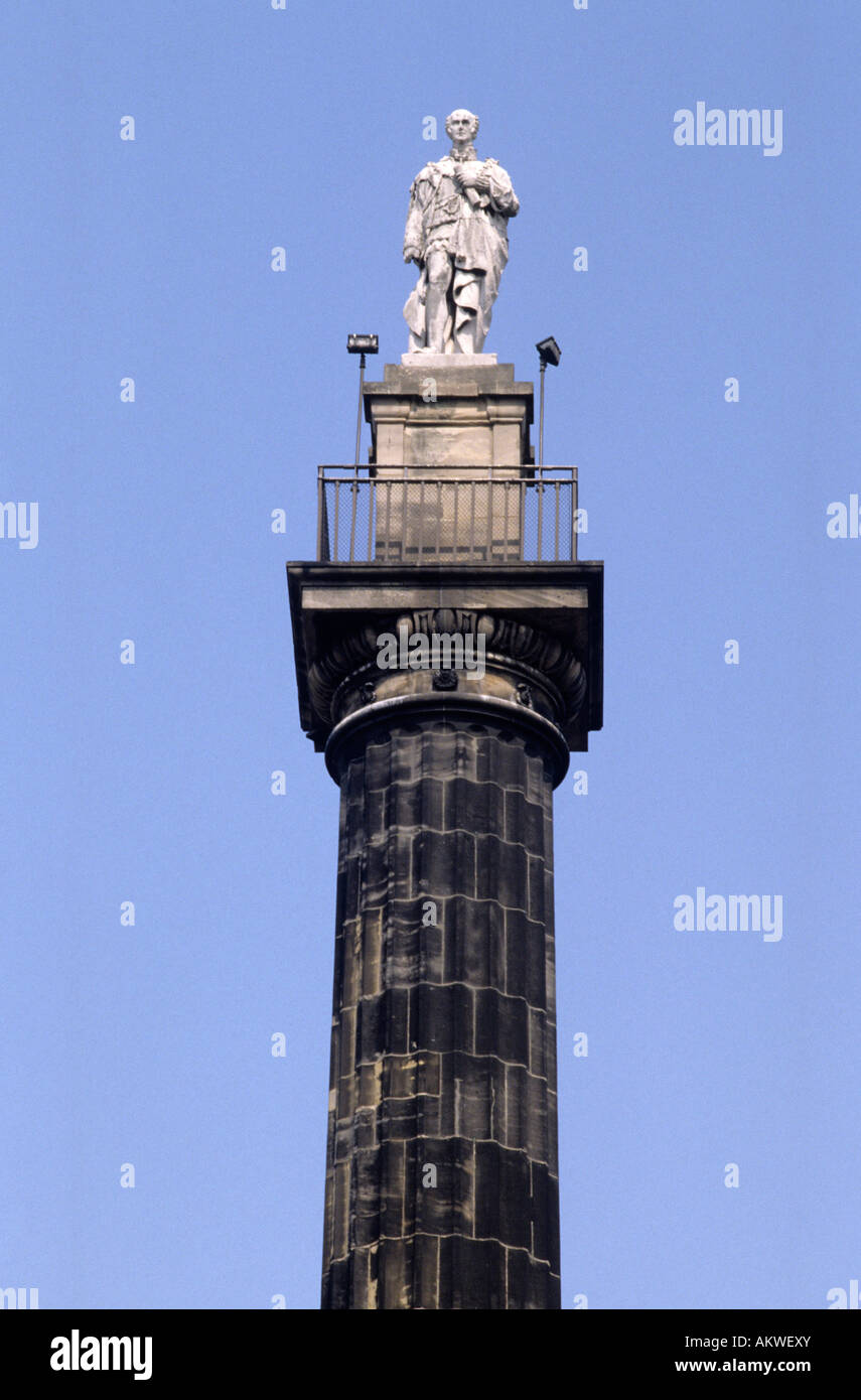 Newcastle monument and statue to Lord Earl Grey Stock Photo - Alamy