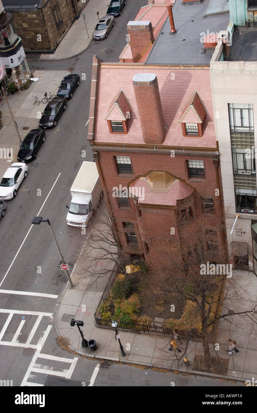 Birds eye view of boston hi-res stock photography and images - Alamy