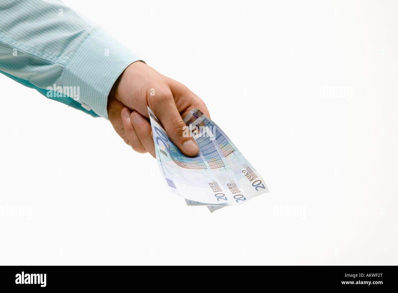 Man euros many banknotes hi-res stock photography and images - Alamy