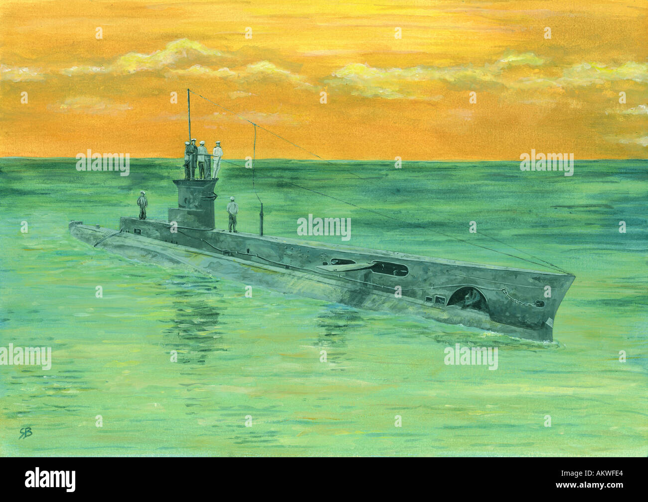 E14 submarine hi-res stock photography and images - Alamy