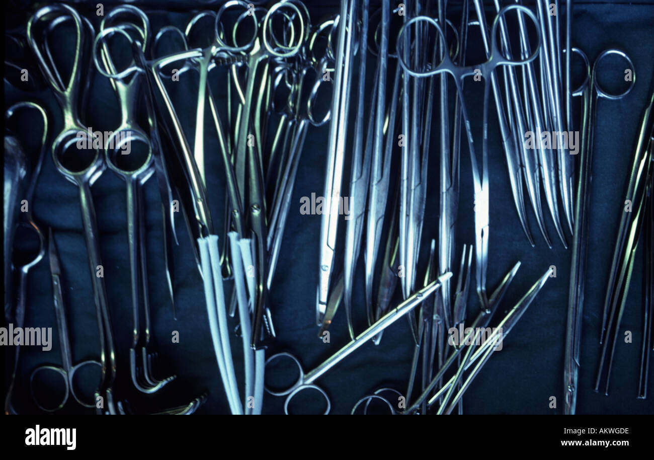 Surgical stainless steel hi-res stock photography and images - Alamy