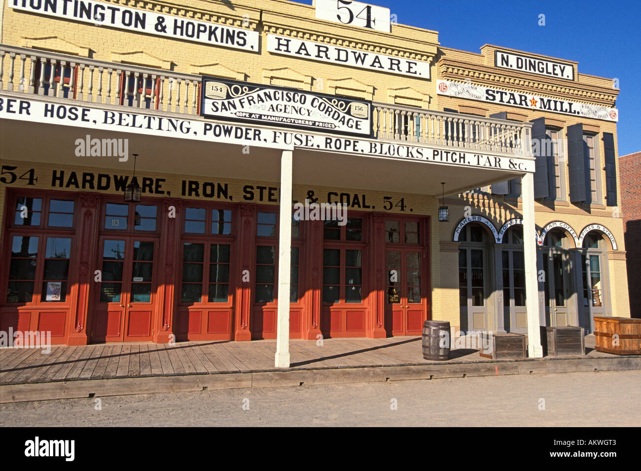 Old west storefronts hi-res stock photography and images - Alamy