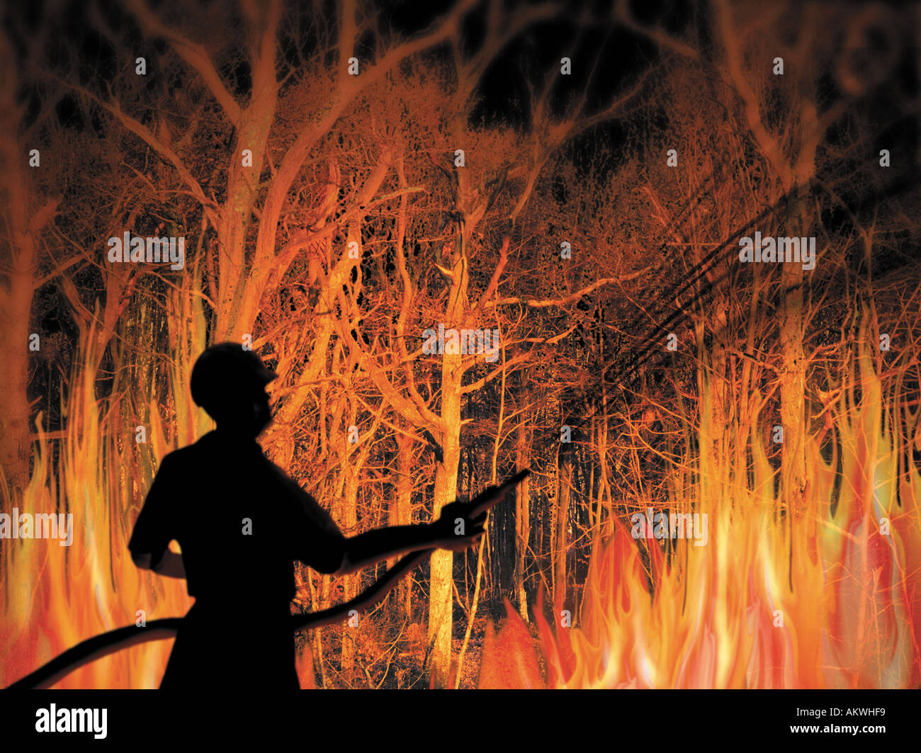 Putting Out Forest Fire Stock Photos & Putting Out Forest Fire Stock ...