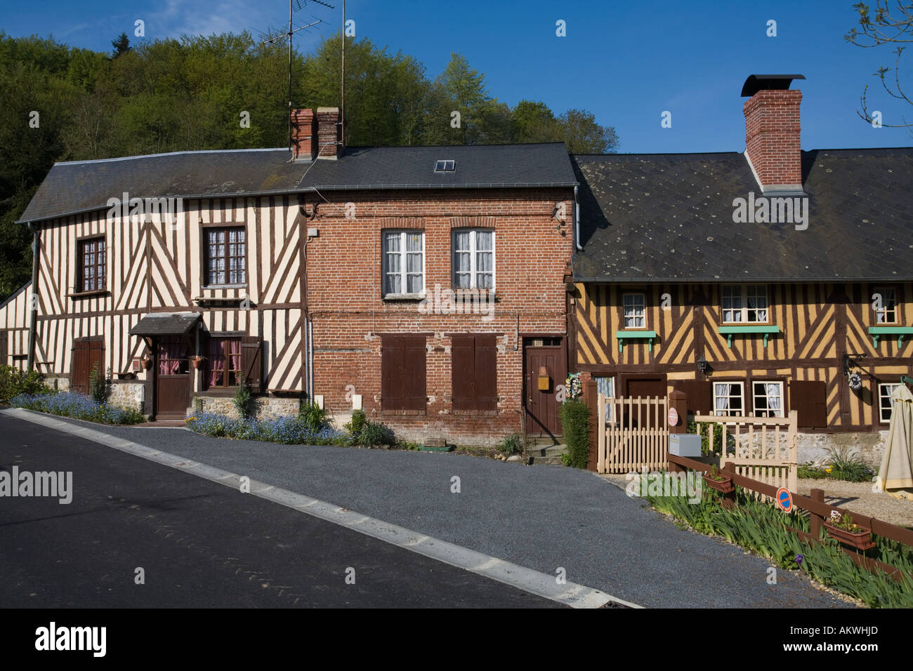Village st hymer calvados normandy hi-res stock photography and images ...