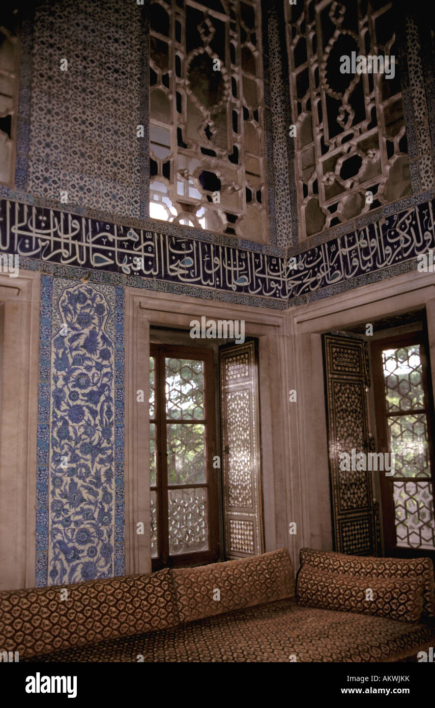 Asia, Middle East, Turkey. Topkapi Archeological Museum, interior Stock ...