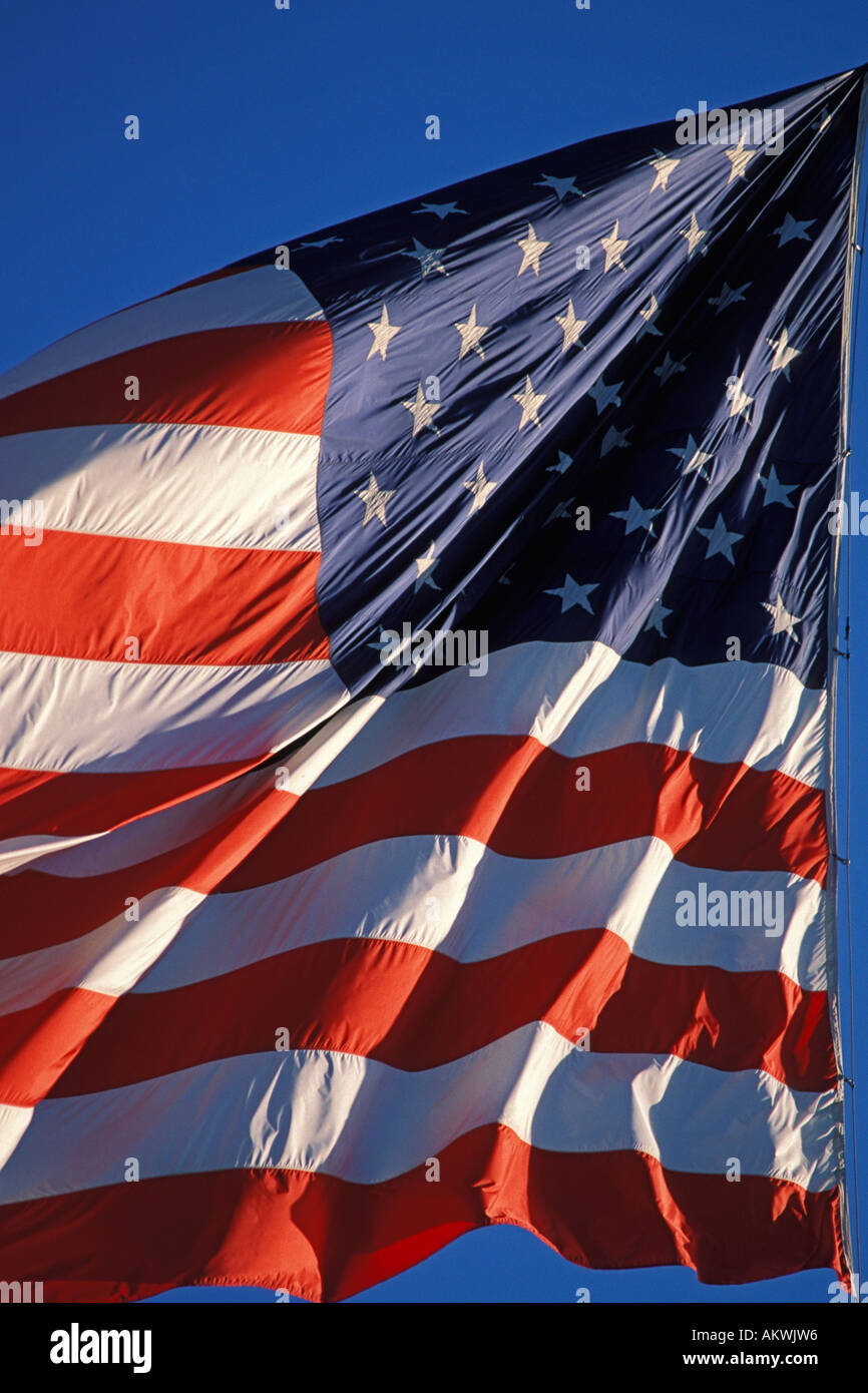 Flags american flag hi-res stock photography and images - Alamy