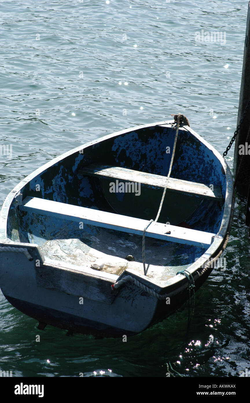 Boat on the Sea at Swanage Stock Photo - Alamy