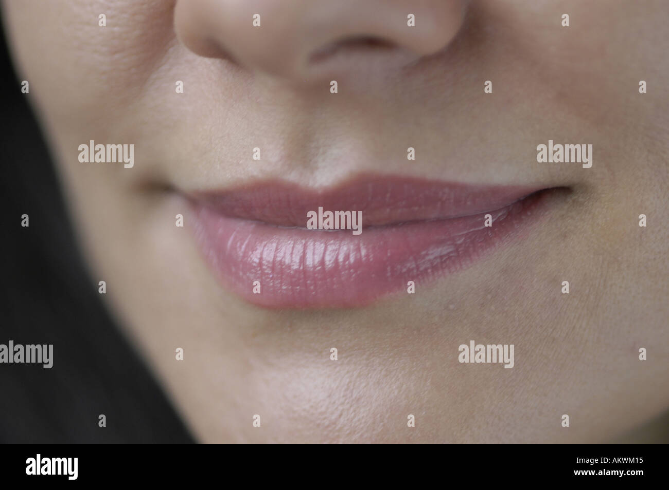 Lower face and lips Stock Photo - Alamy