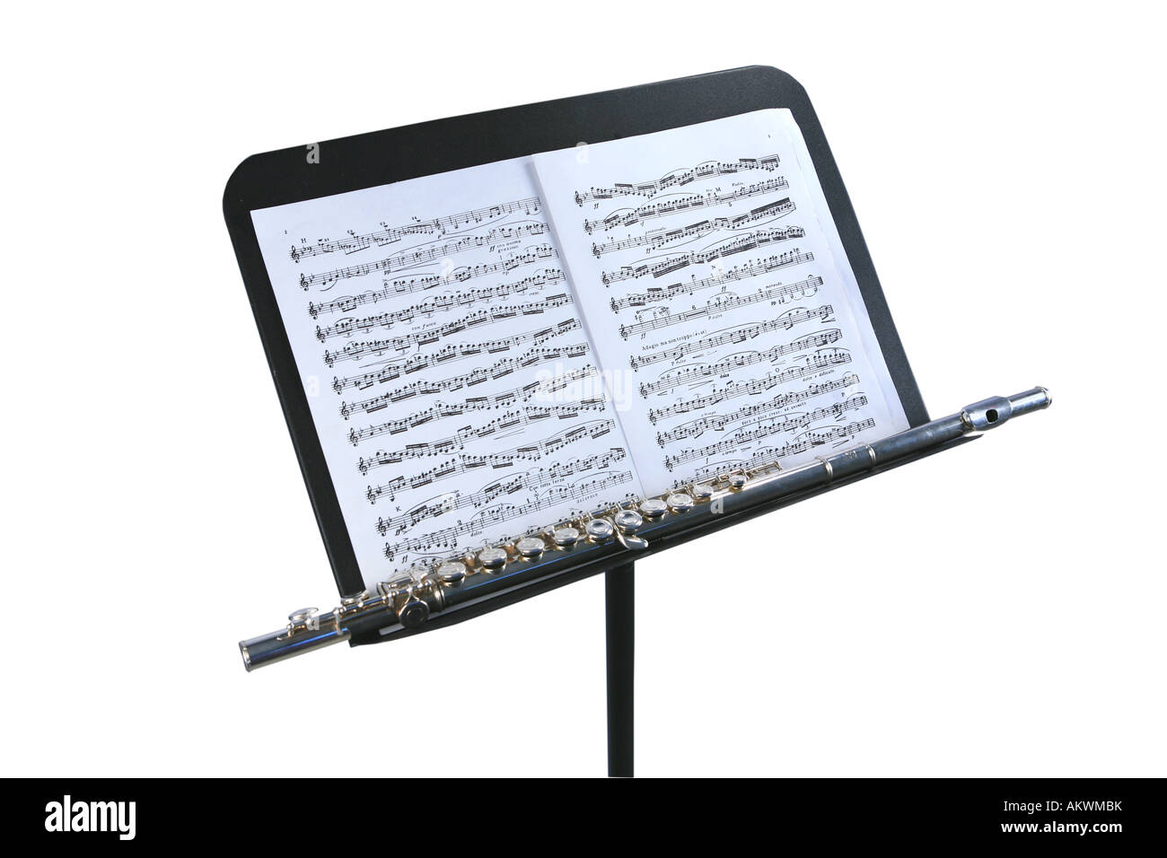 Band flute sheet music hi-res stock photography and images - Alamy