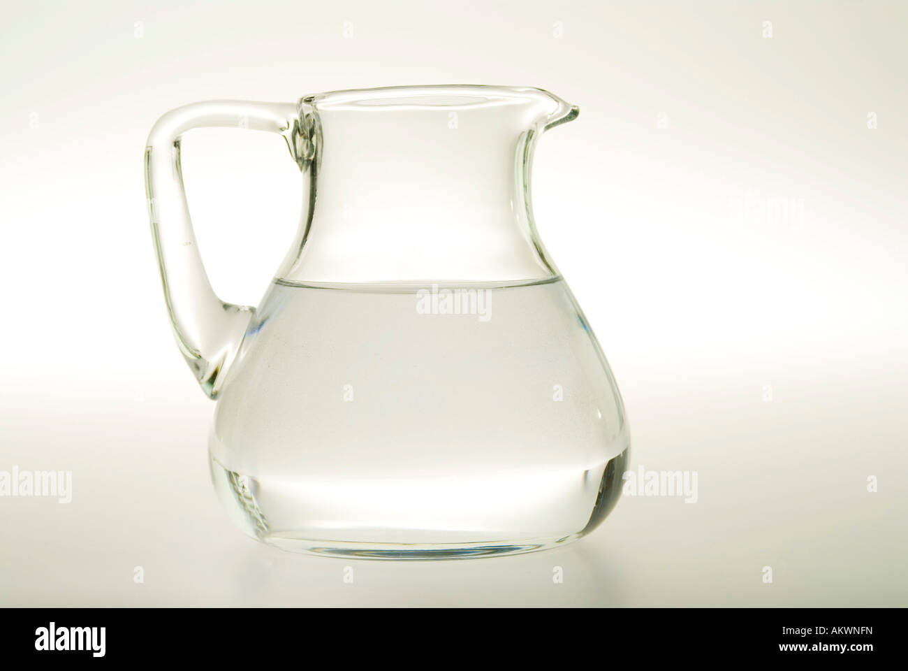 Glass carafe with water Stock Photo - Alamy