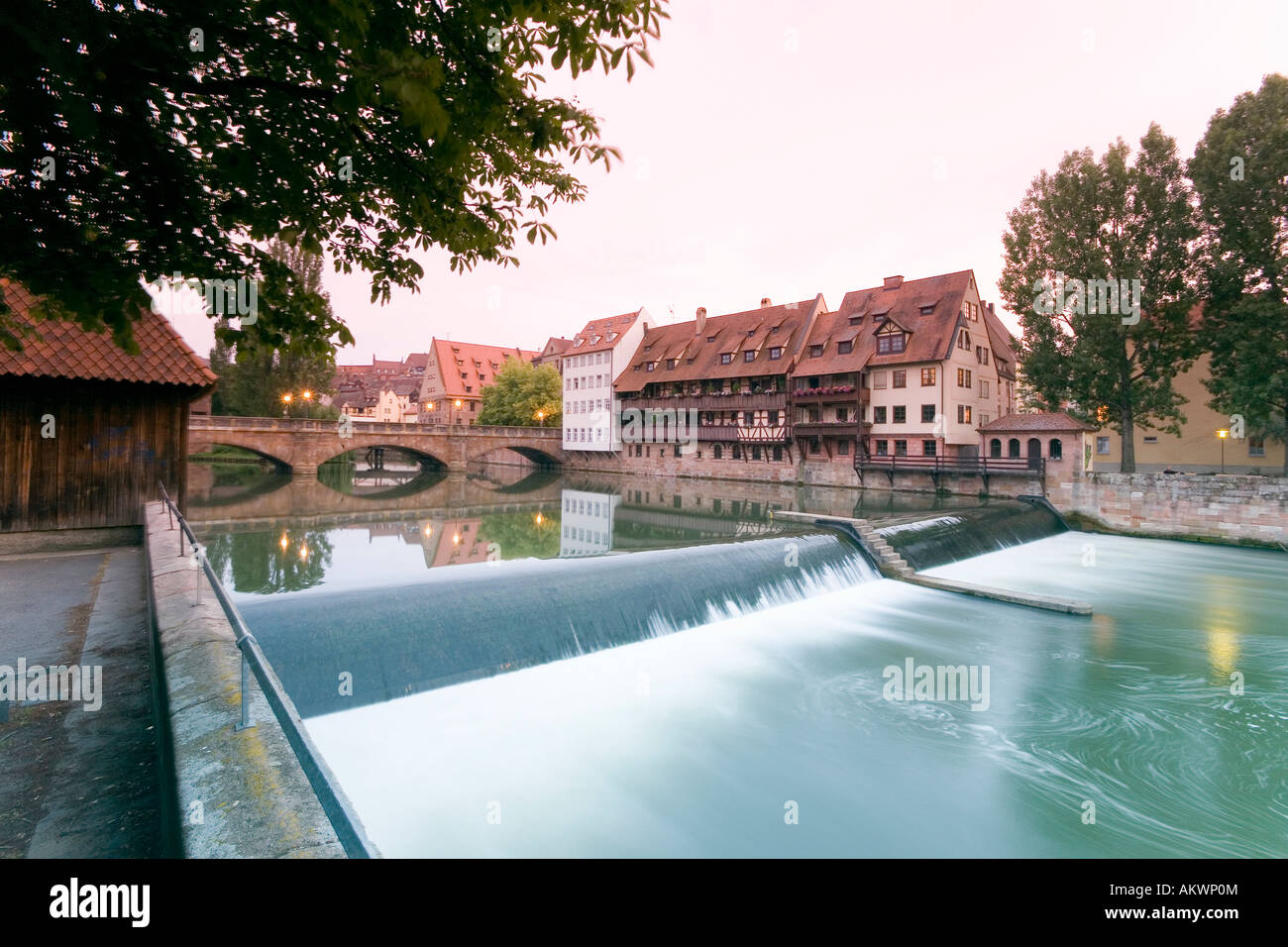 Germany, Nuremberg, Max Bridge Stock Photo - Alamy