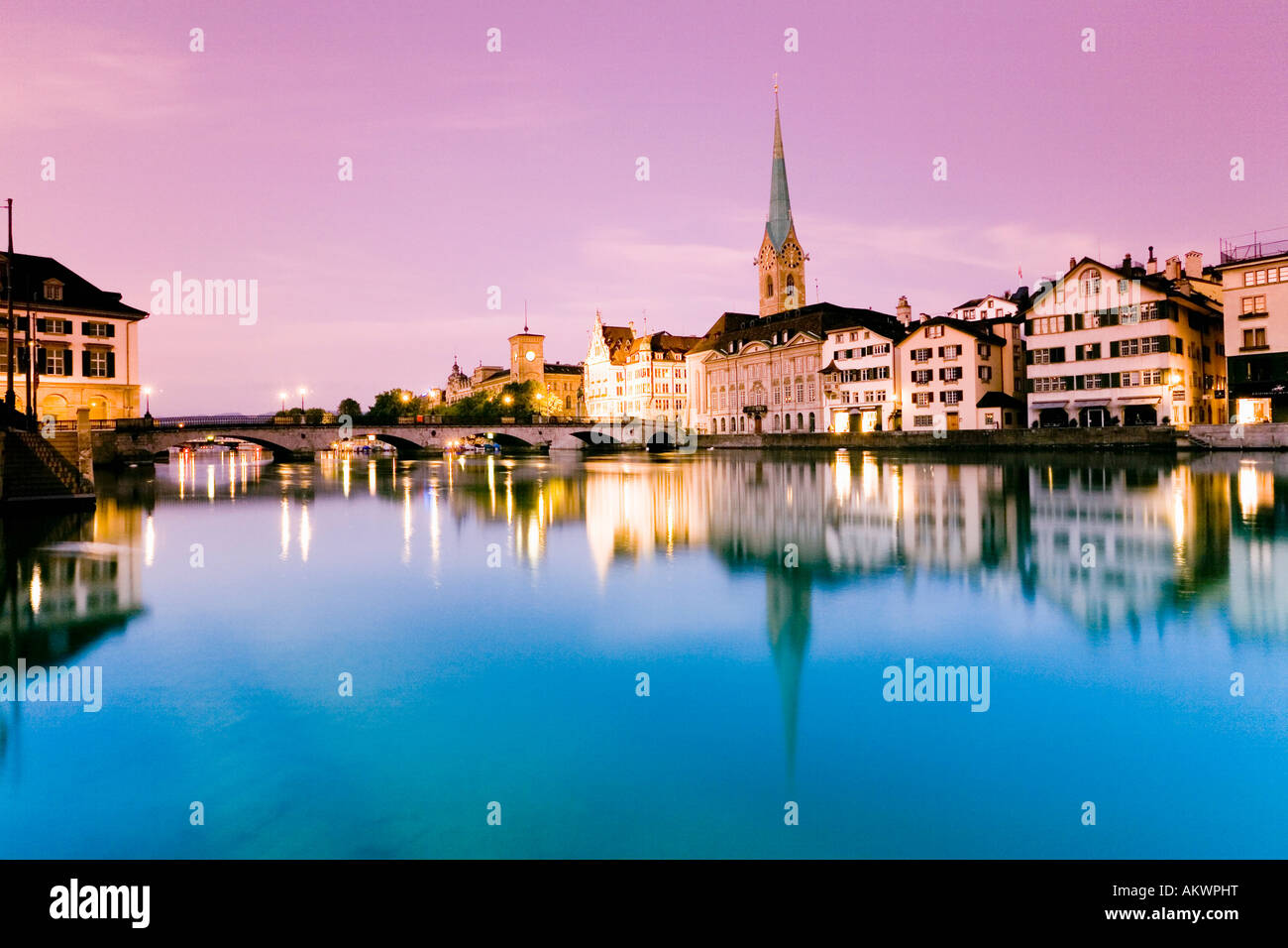 Zurich city view hi-res stock photography and images - Alamy