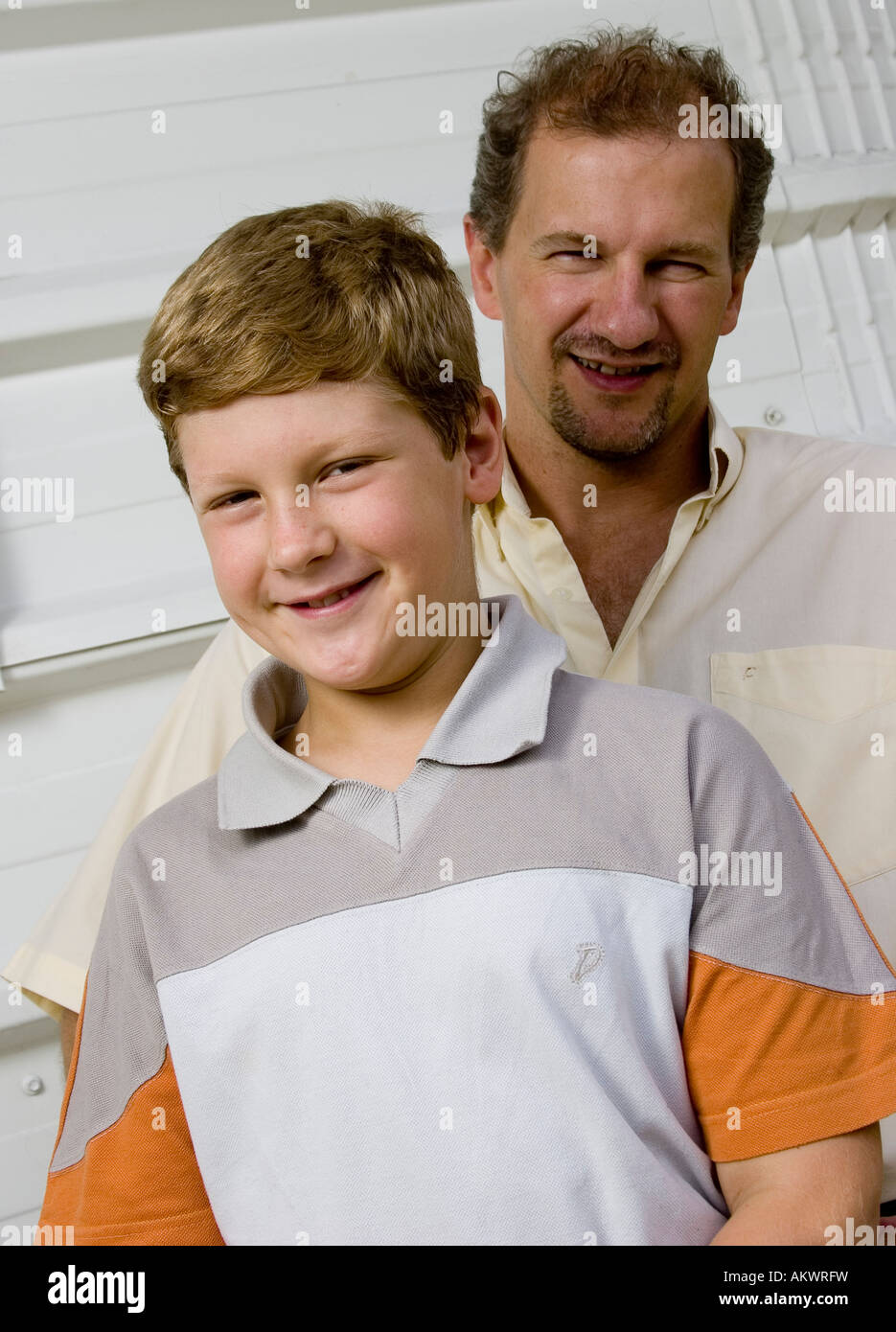 Father and son Stock Photo - Alamy