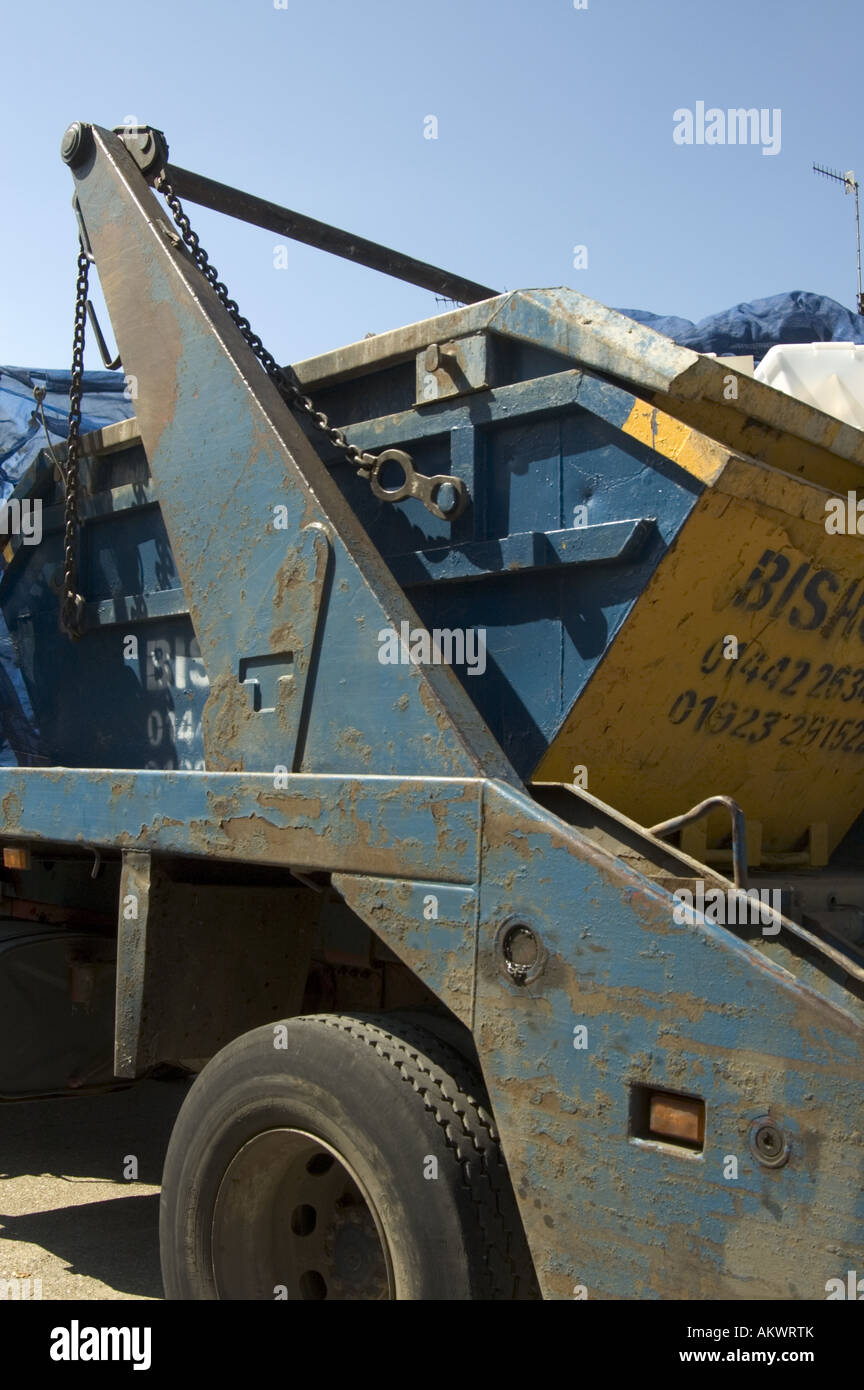 Skip Lorry High Resolution Stock Photography and Images - Alamy