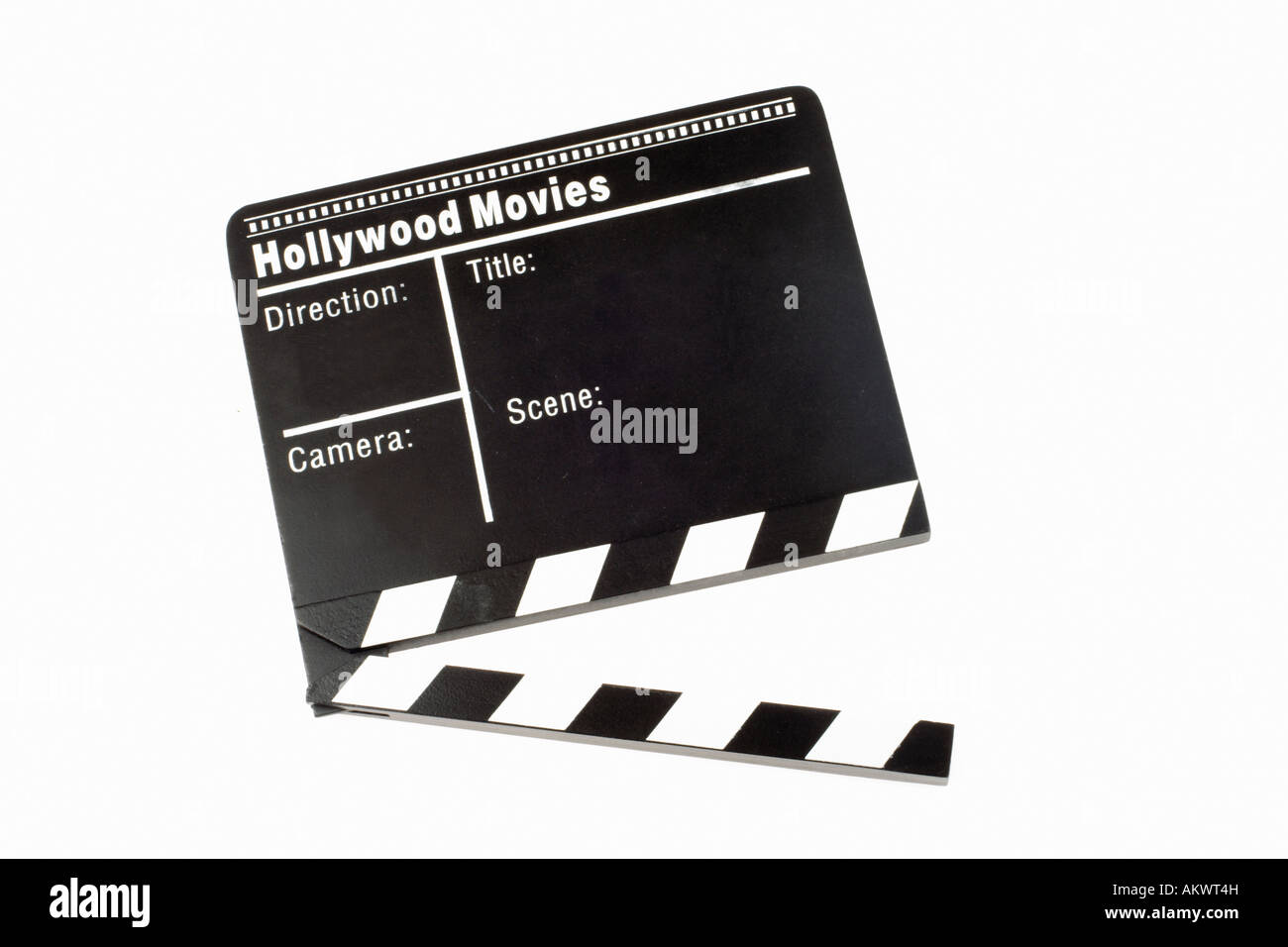 Film slate motion background Cut Out Stock Images & Pictures - Alamy