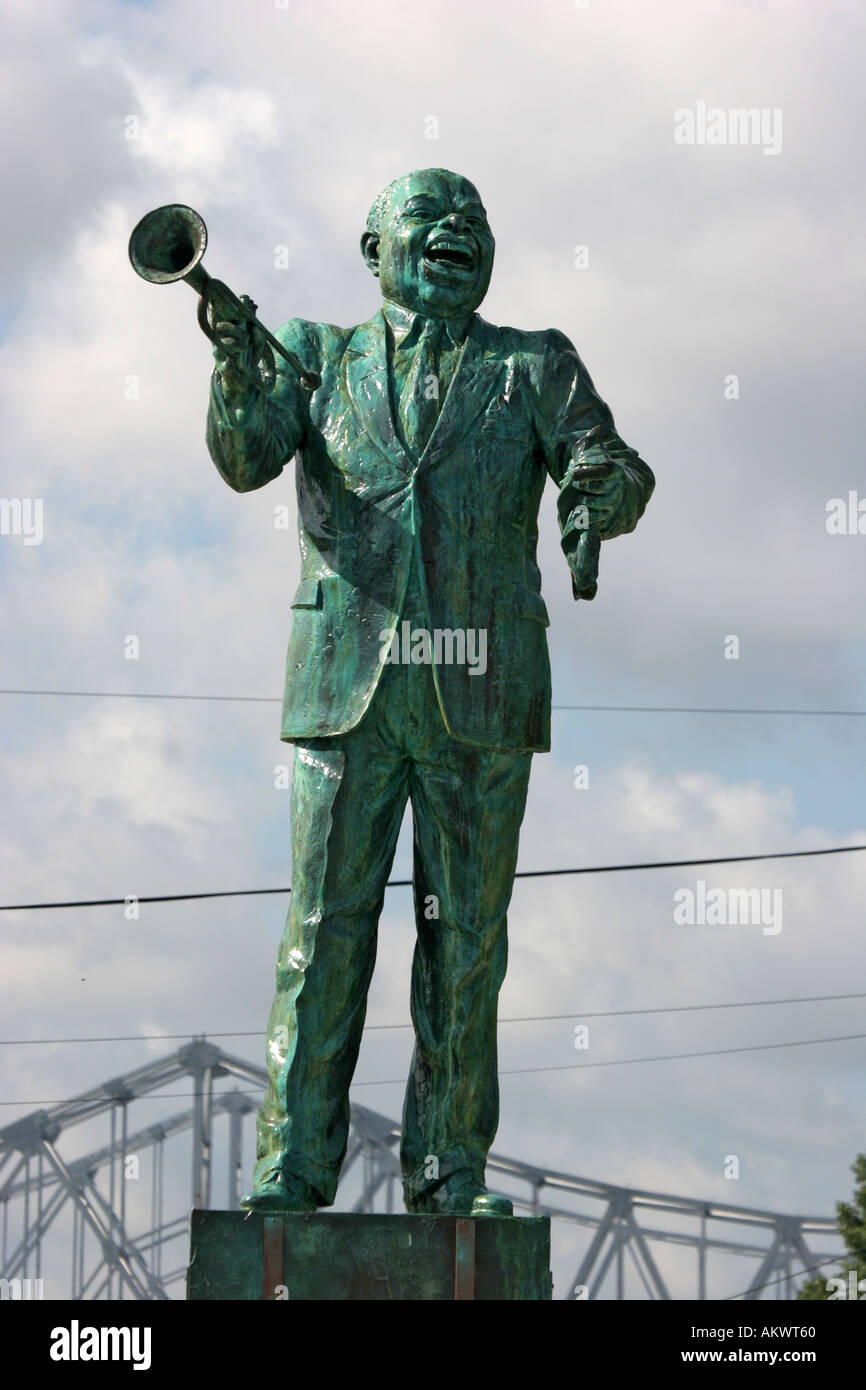 Statue louis armstrong hi-res stock photography and images - Alamy