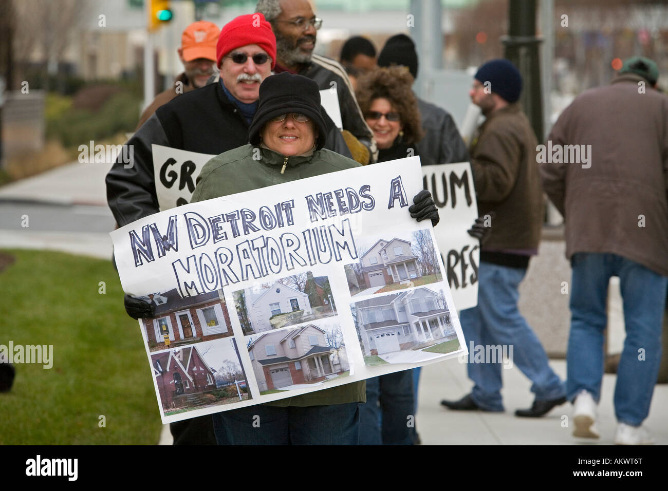 Housing protest usa hi-res stock photography and images - Alamy