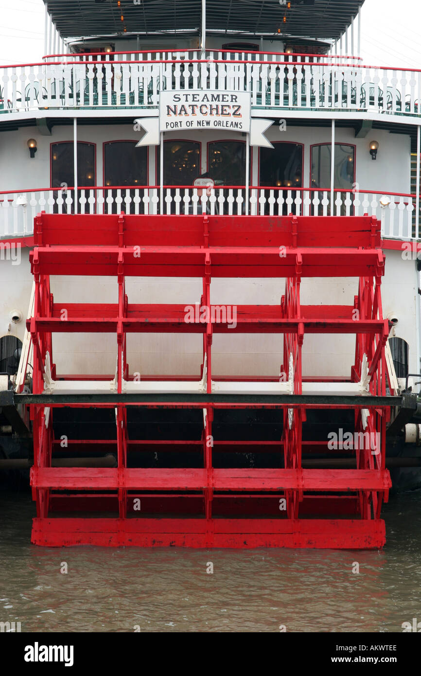 Steamboat Natchez on the Mississippi River New Orleans Louisiana USA ...