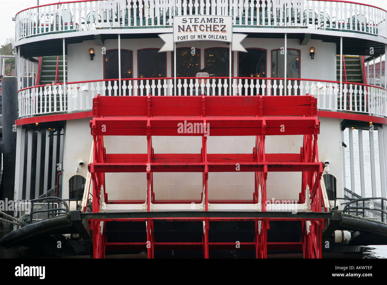 Steamboat Natchez on the Mississippi River New Orleans Louisiana USA ...