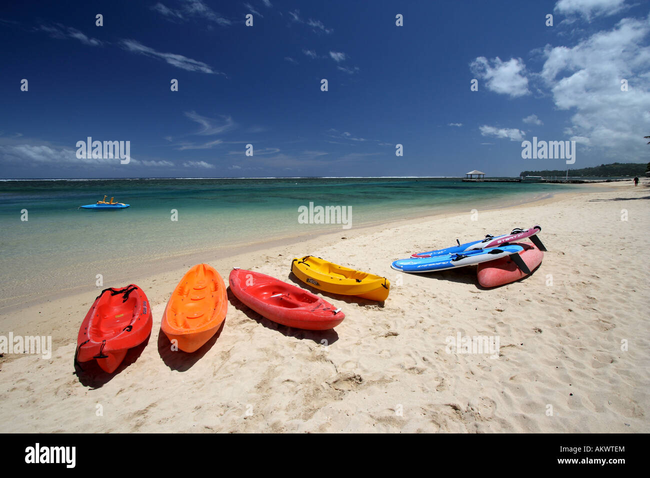 Vibrant tropical playground resort hi-res stock photography and images ...