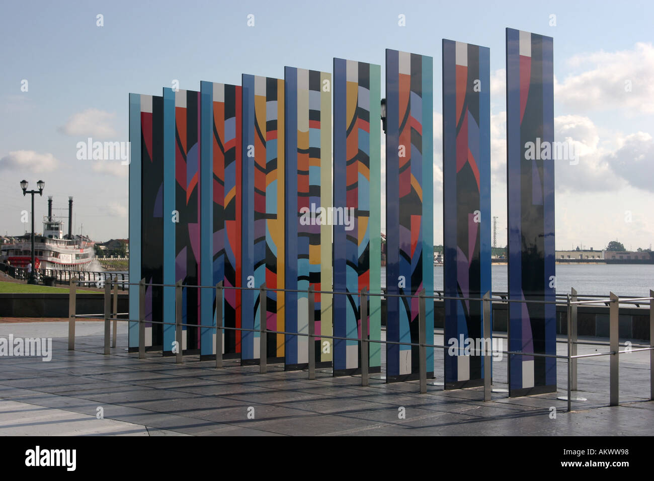 New Orleans Holocaust Memorial Woldenberg Riverfront Park New Orleans ...