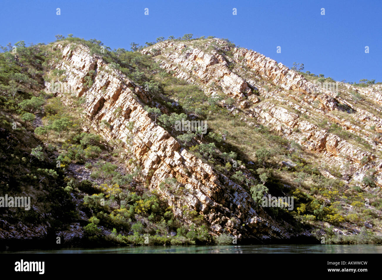 Australia, Western Australia, Talbot Bay. Horizontal waterfall Stock ...