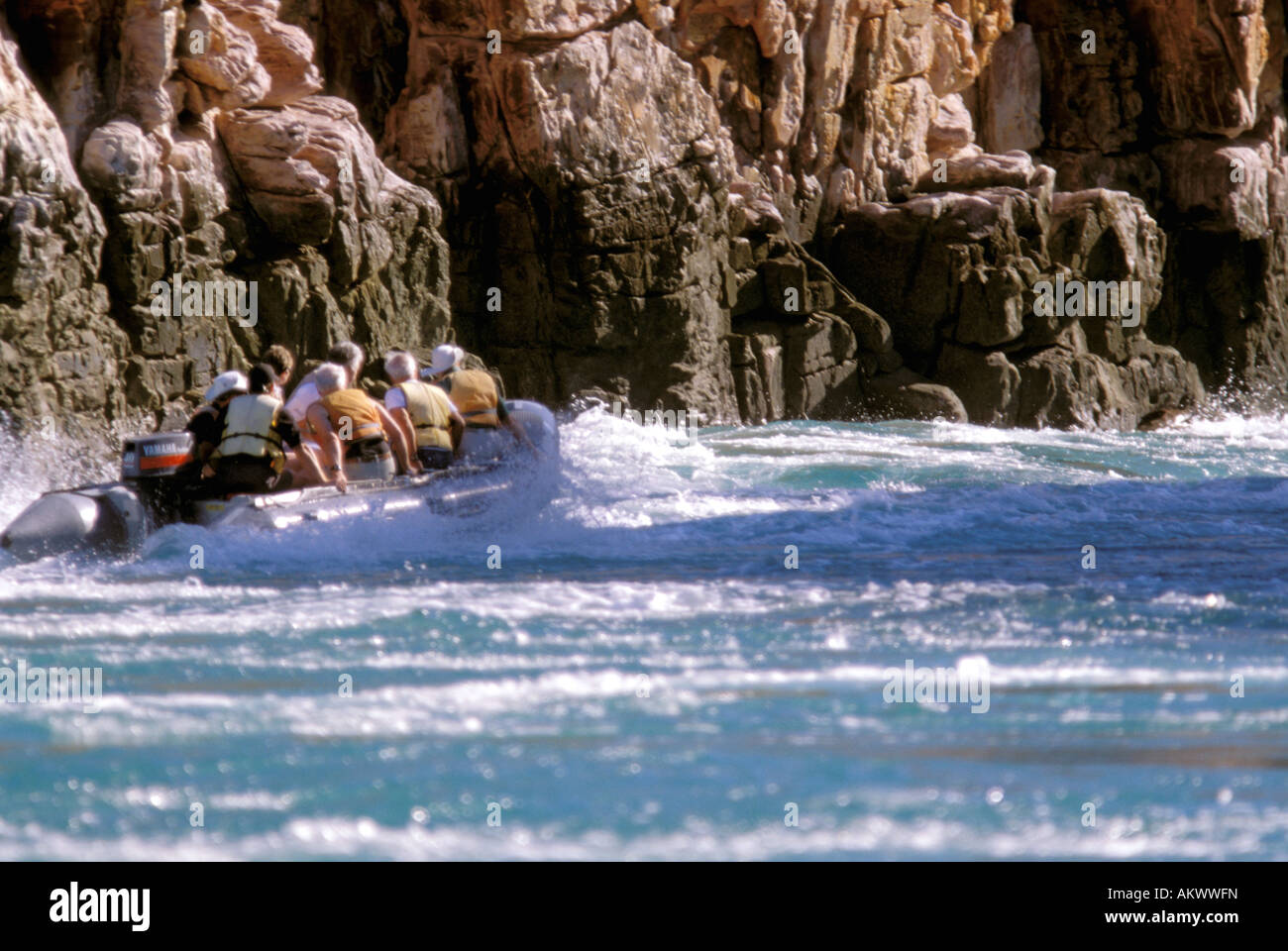 Australia, Western Australia, the Kimberley, Talbot Bay. Horizontal ...