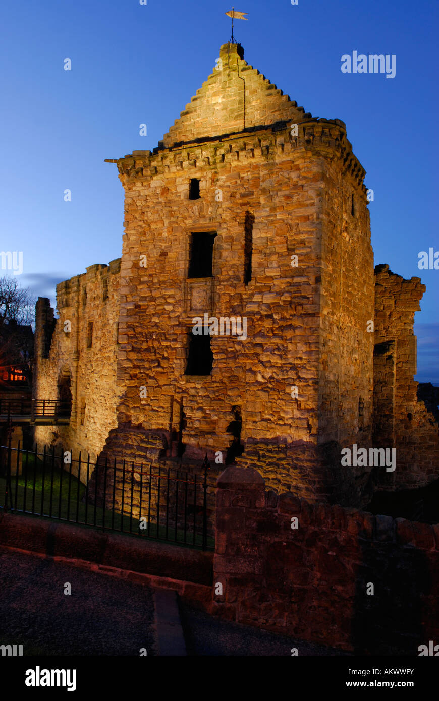 St Andrews Castle in Fife, Scotland, UK Stock Photo - Alamy