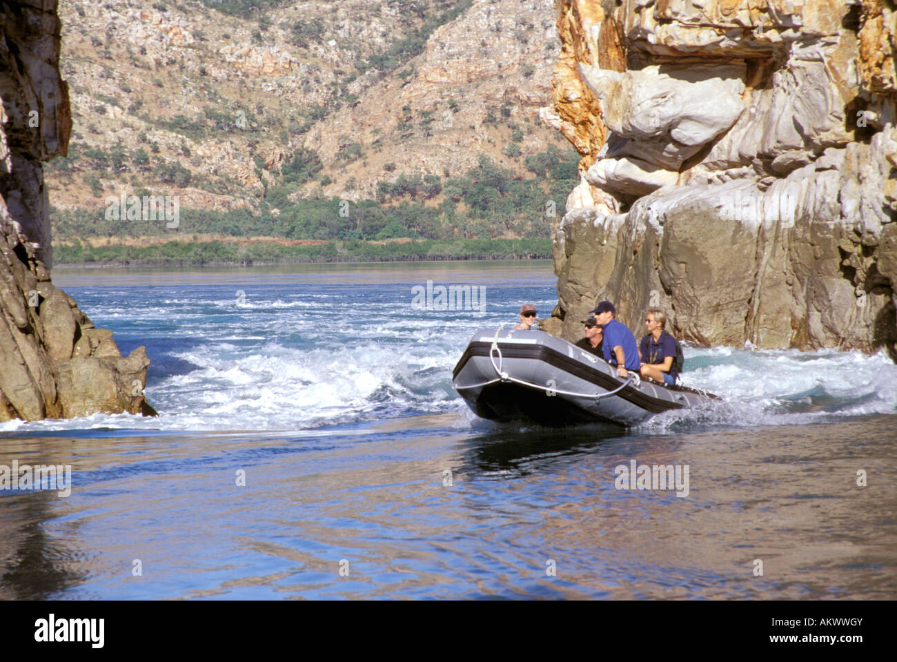 Australia, Western Australia, the Kimberley, Talbot Bay. Horizontal ...