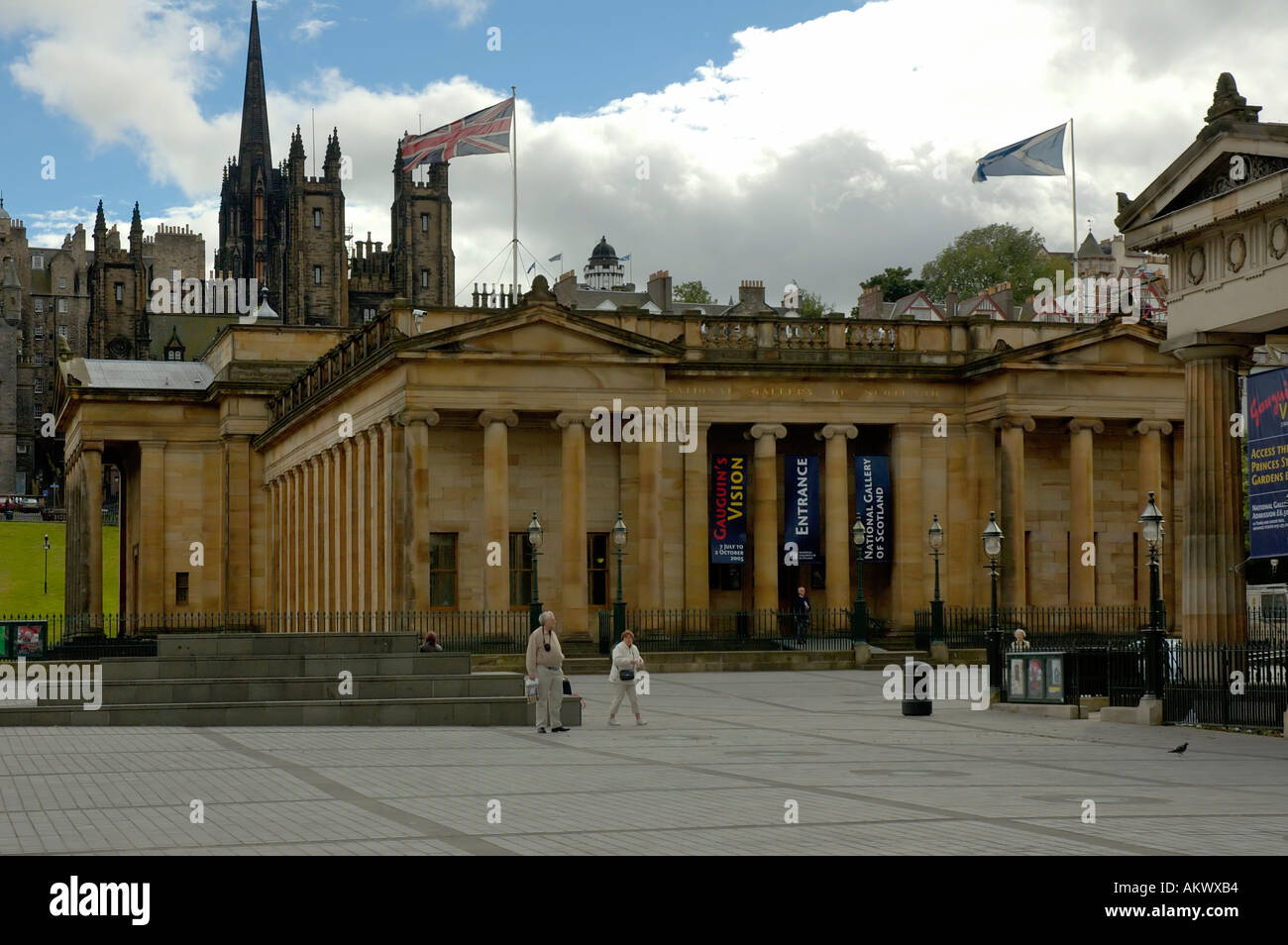 National Gallery of Scotland Princes Street Edinburgh Stock Photo - Alamy