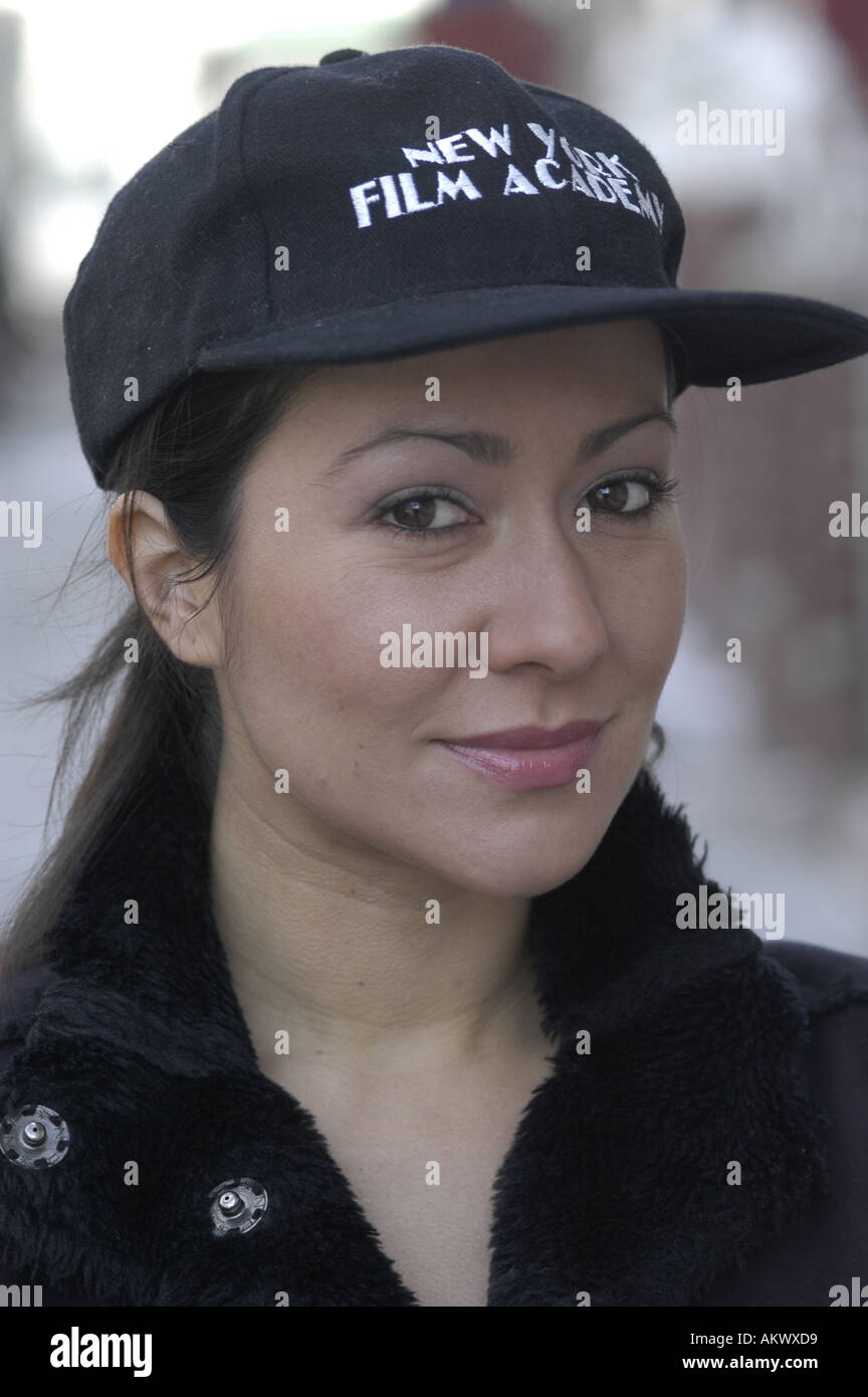 Portrait asian woman wearing baseball hi-res stock photography and ...