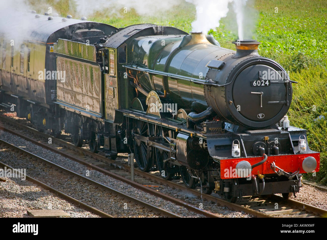 6024 king edward steam locomotive hi-res stock photography and images ...