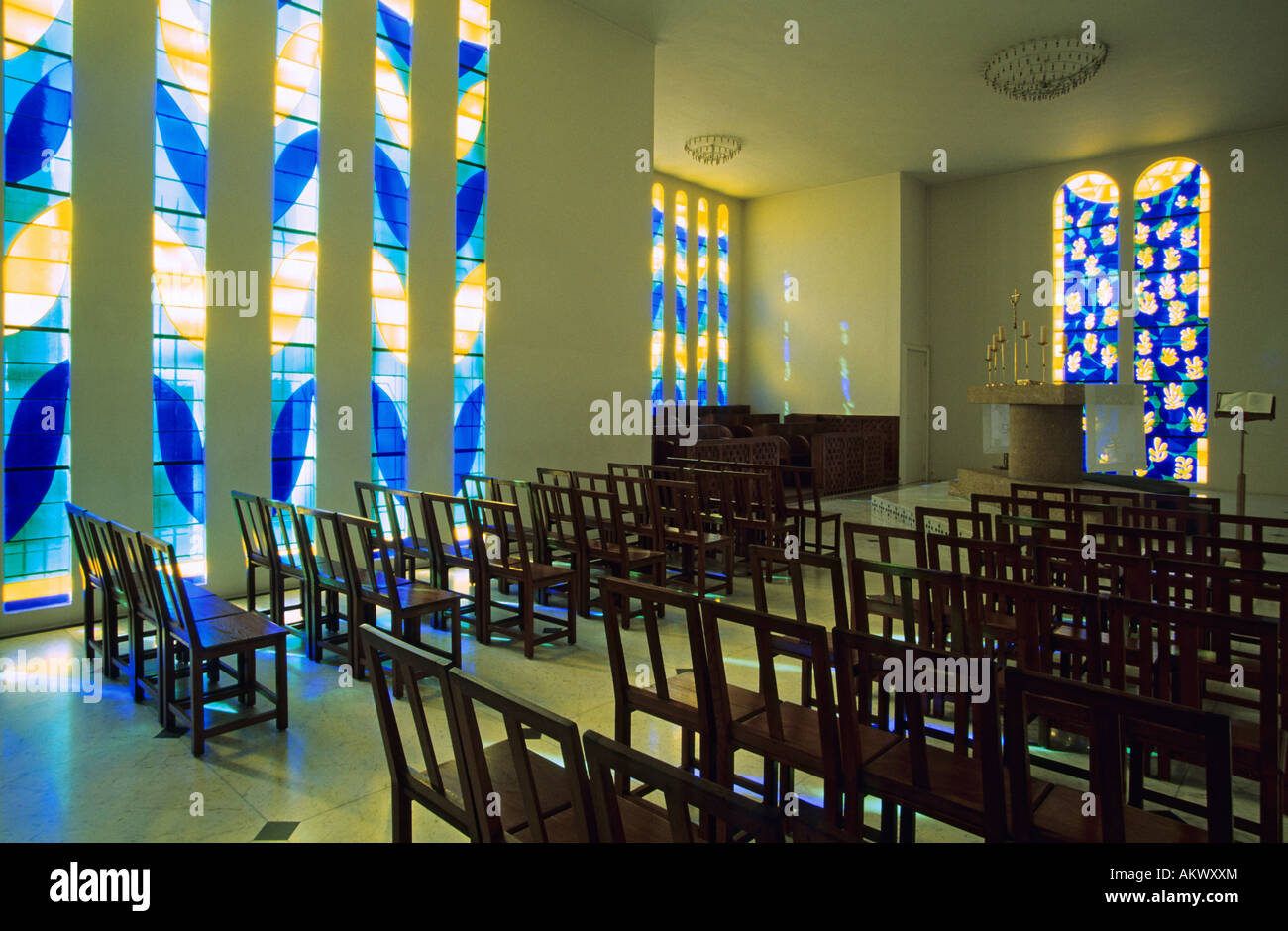 France, Alpes Maritimes, Vence, Chapelle du Rosaire (Henry Matisse ...