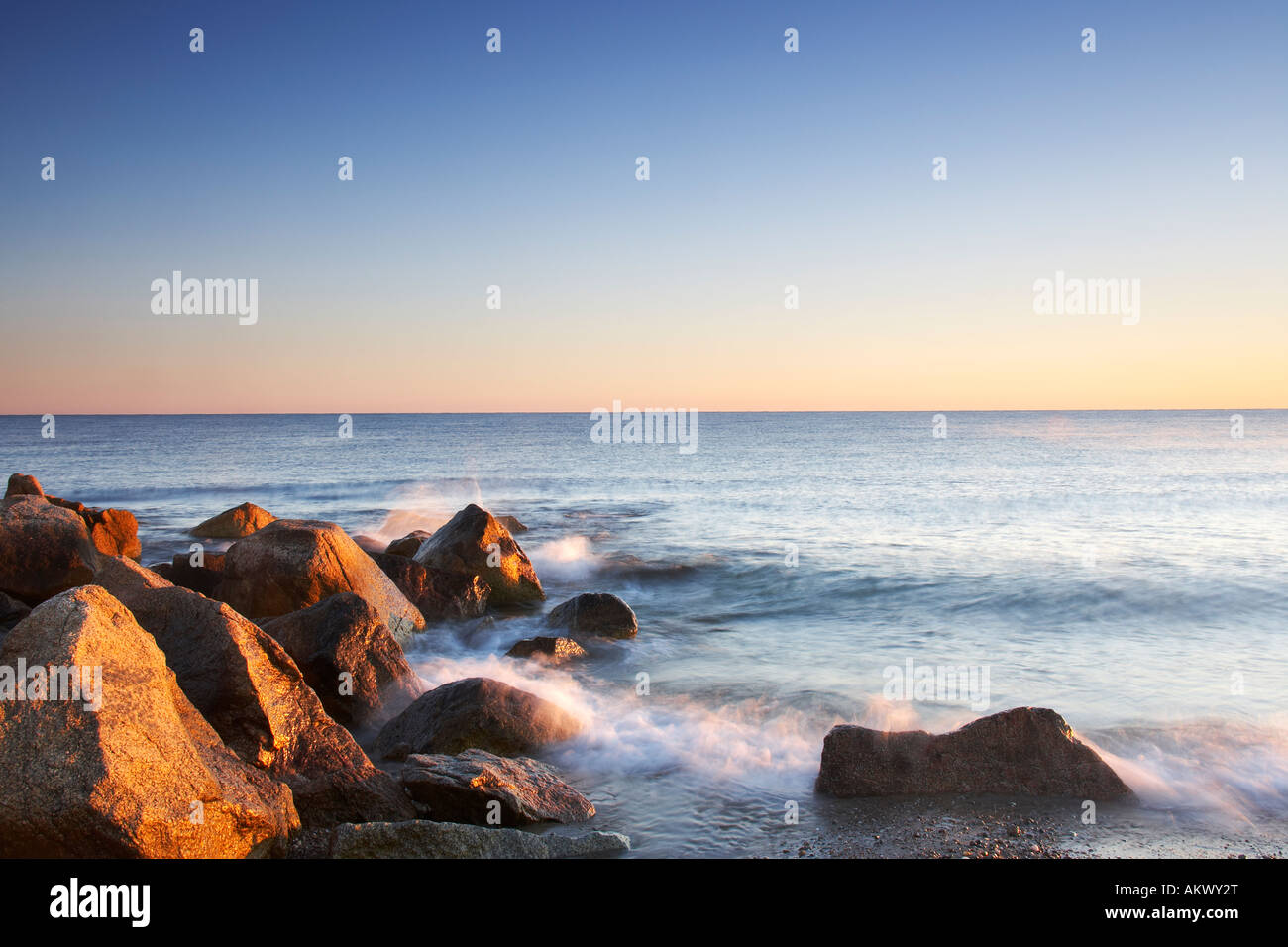 Sunrise Sandwich Cape Cod Massachusetts USA Stock Photo - Alamy
