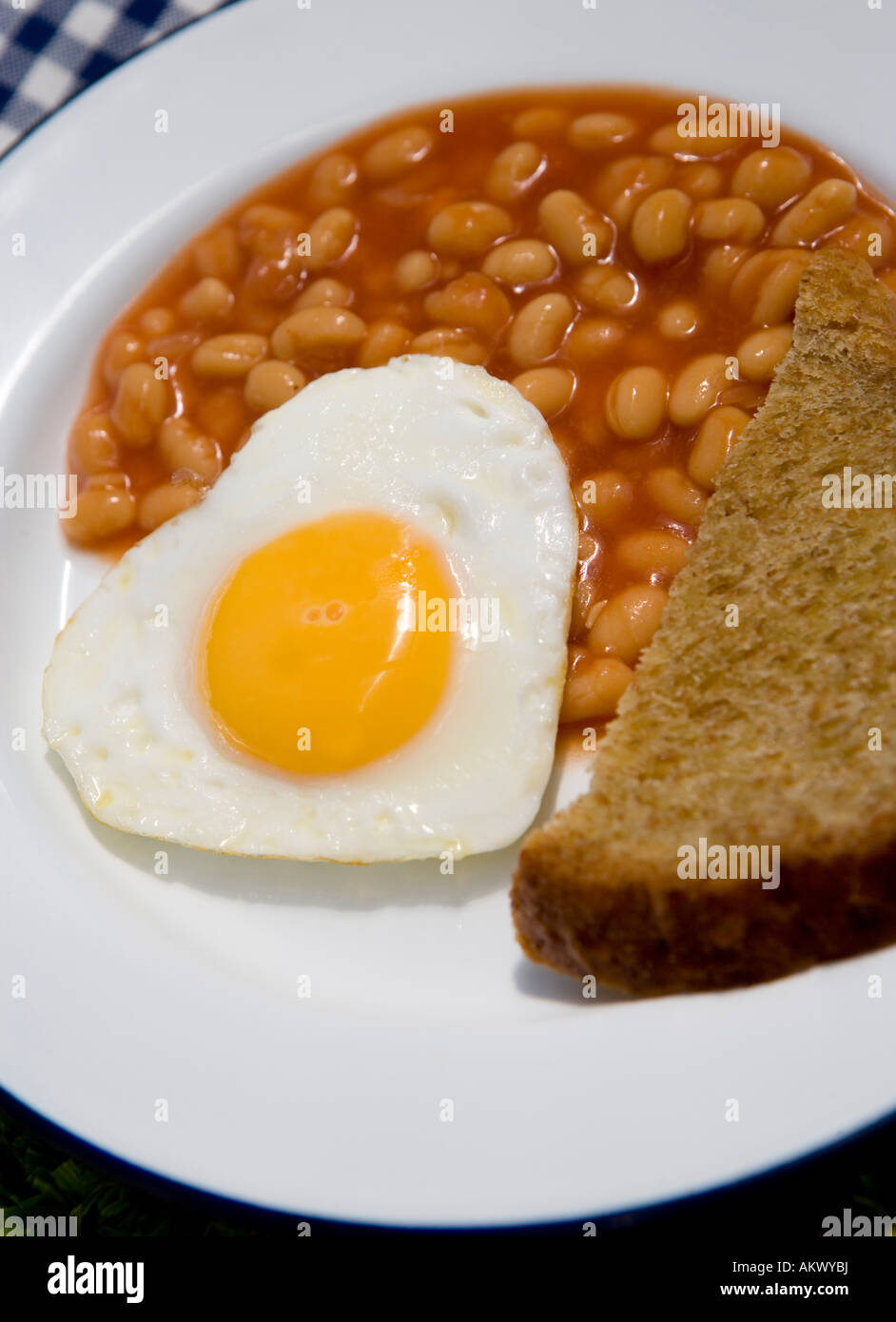 English breakfast fried eggs hi-res stock photography and images - Alamy
