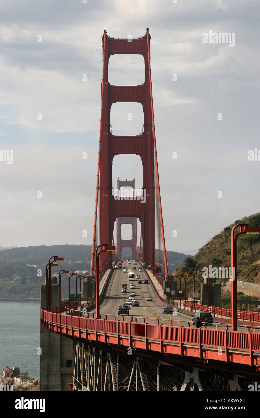 Golden gate bridge stretches hi-res stock photography and images - Alamy