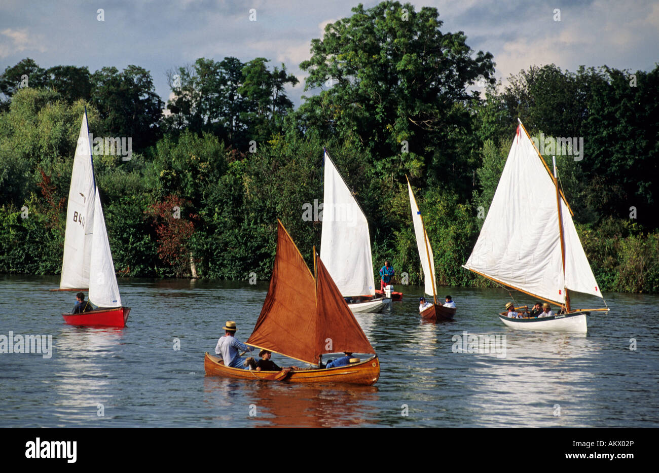 France, Eure, Poses, Seine River Stock Photo - Alamy